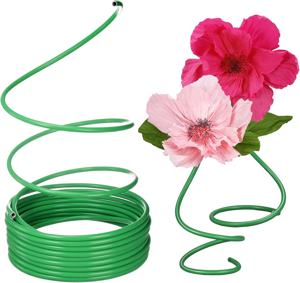 Duslogis 9.8ft Flexible Plastic Pipe for Artificial Flowers, Soft ...