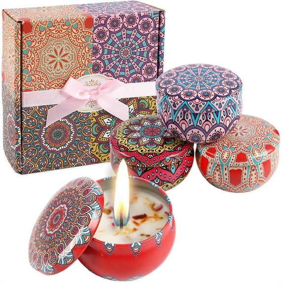 Duslogis Candle Scented Candles Gifts for Women, Aromatherapy Candles ...