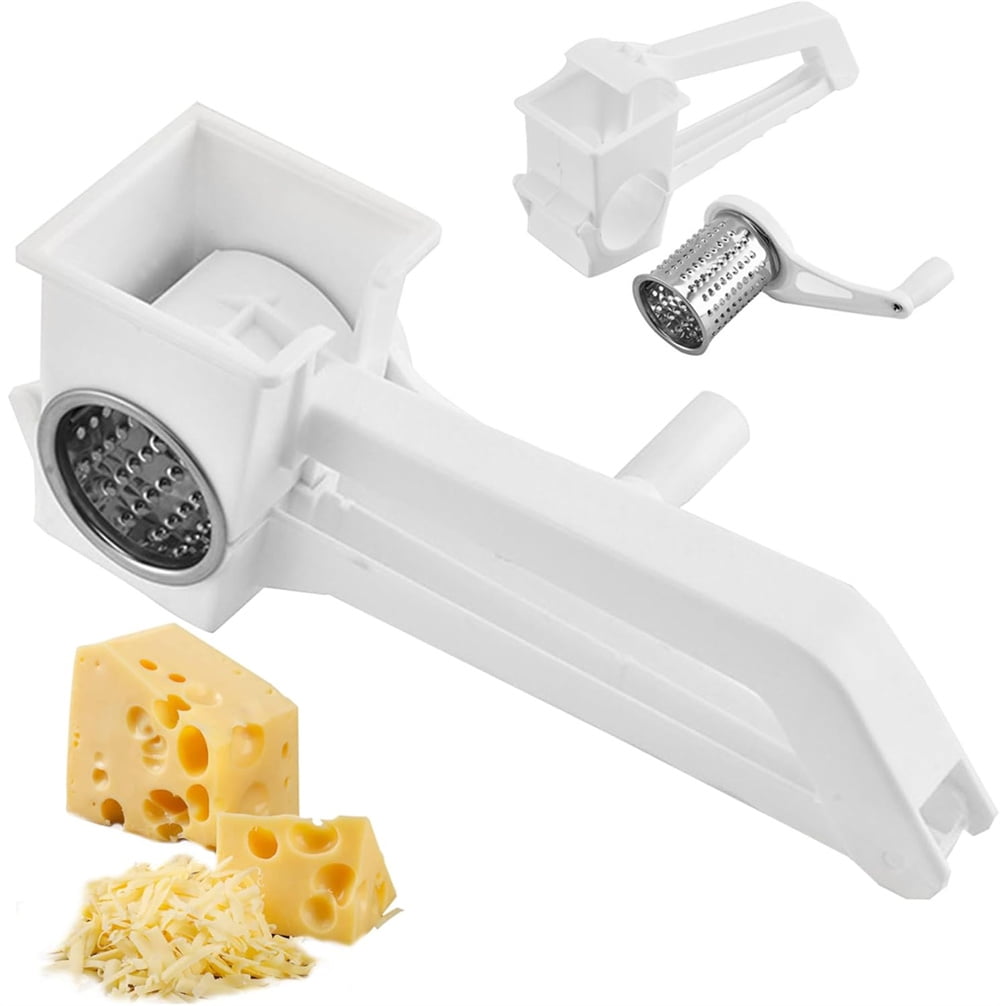 Duslogis Cheese Grater Hand Crank Manual Cheese Shredder Mini Rotary ...