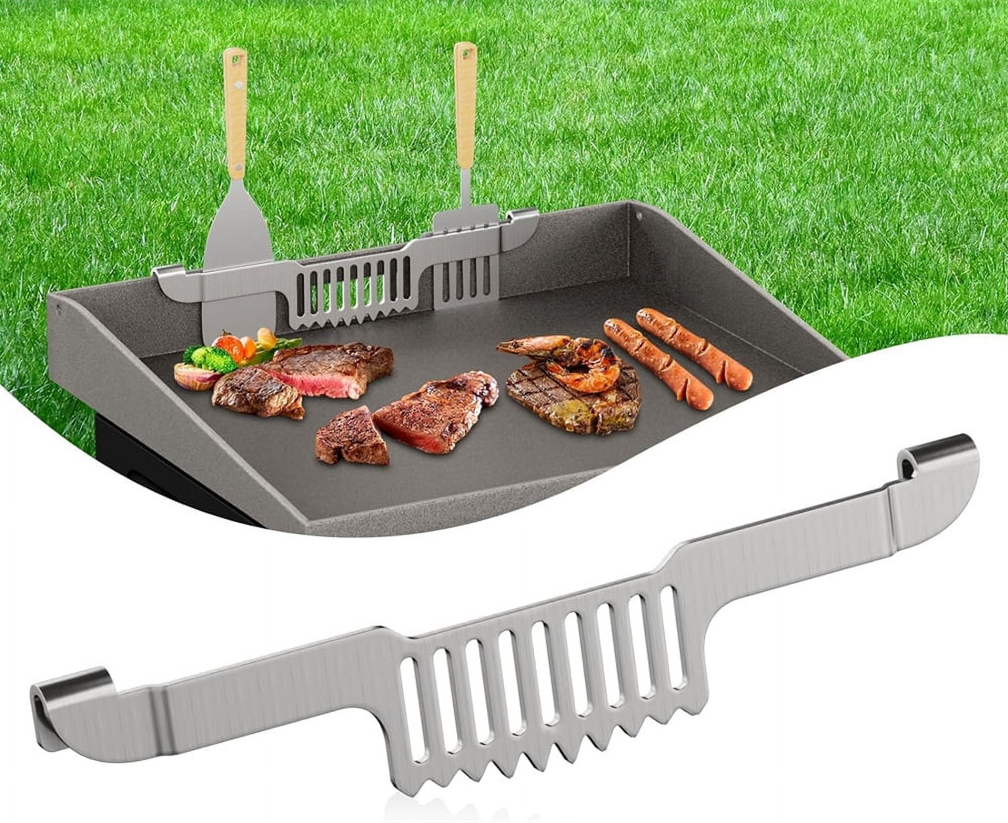 Duslogis Grease Gate Spatula Holder, 11.81x2.36x0.79 Inch Stainless ...