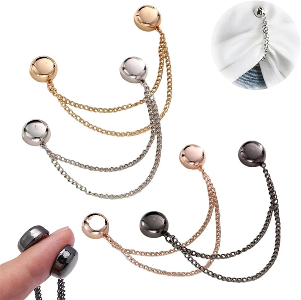 Duslogis Multi-Function Magnetic Clothing Clips, 4 Pack Magnetic ...