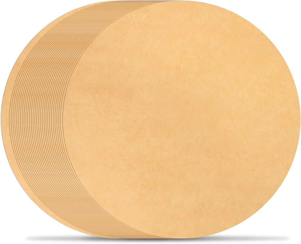 Duslogis Round Parchment Paper 12 Inches Dutch Oven Liners Disposable ...