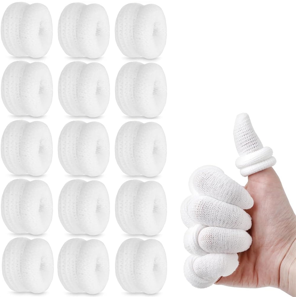 Duslogis Thumb Bandage Finger Bandages 15 Pcs Tubular Finger Stall ...