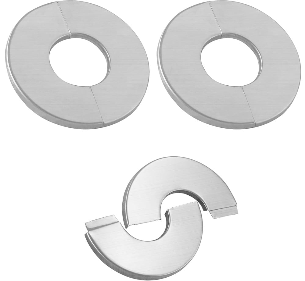 Duslogis Wall Split Flange, 51mm/2 inch Diameter Stainless Steel Round ...
