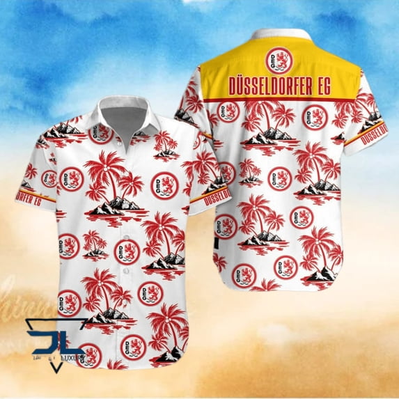 Dusseldorfer EG Deutsche Eishockey Liga Coconut Tree Island Hawaiian ...