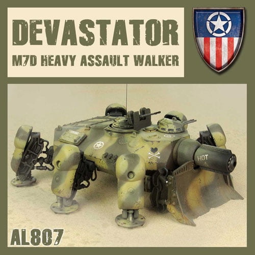 Dust 1947: Allies - Devastator/Punisher II Super Heavy Walker - Walmart.com