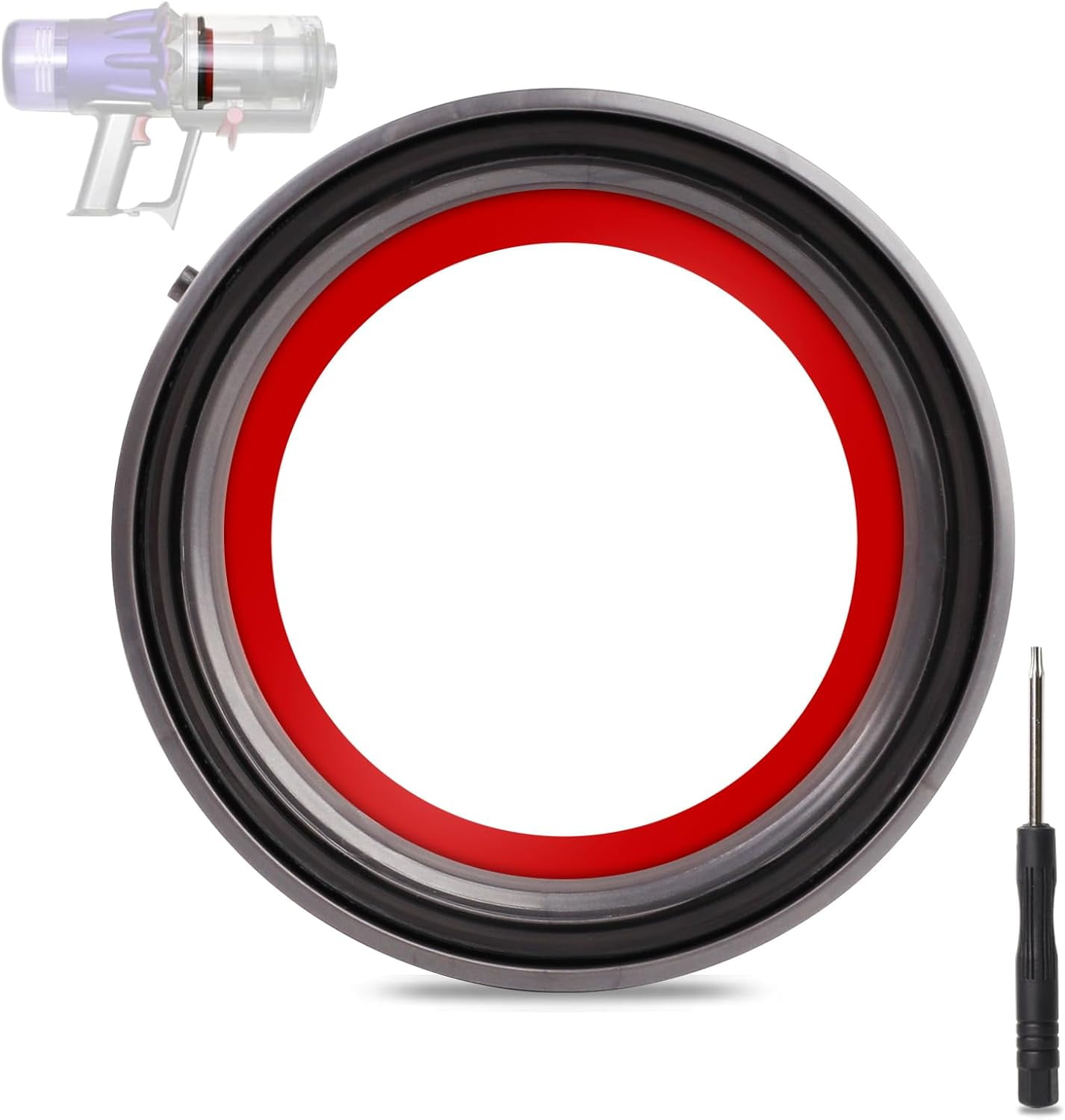 Dust Bin Fixed Sealing Ring Replacement Parts for V10 SV12 Cordless ...