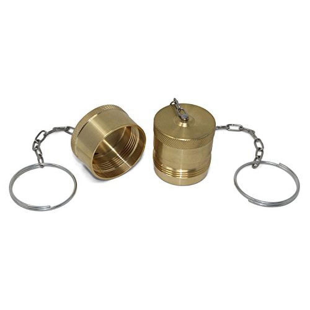 Dust Cap and Plug Set for 3/4” Body Wet Line Wing Style Couplers ...