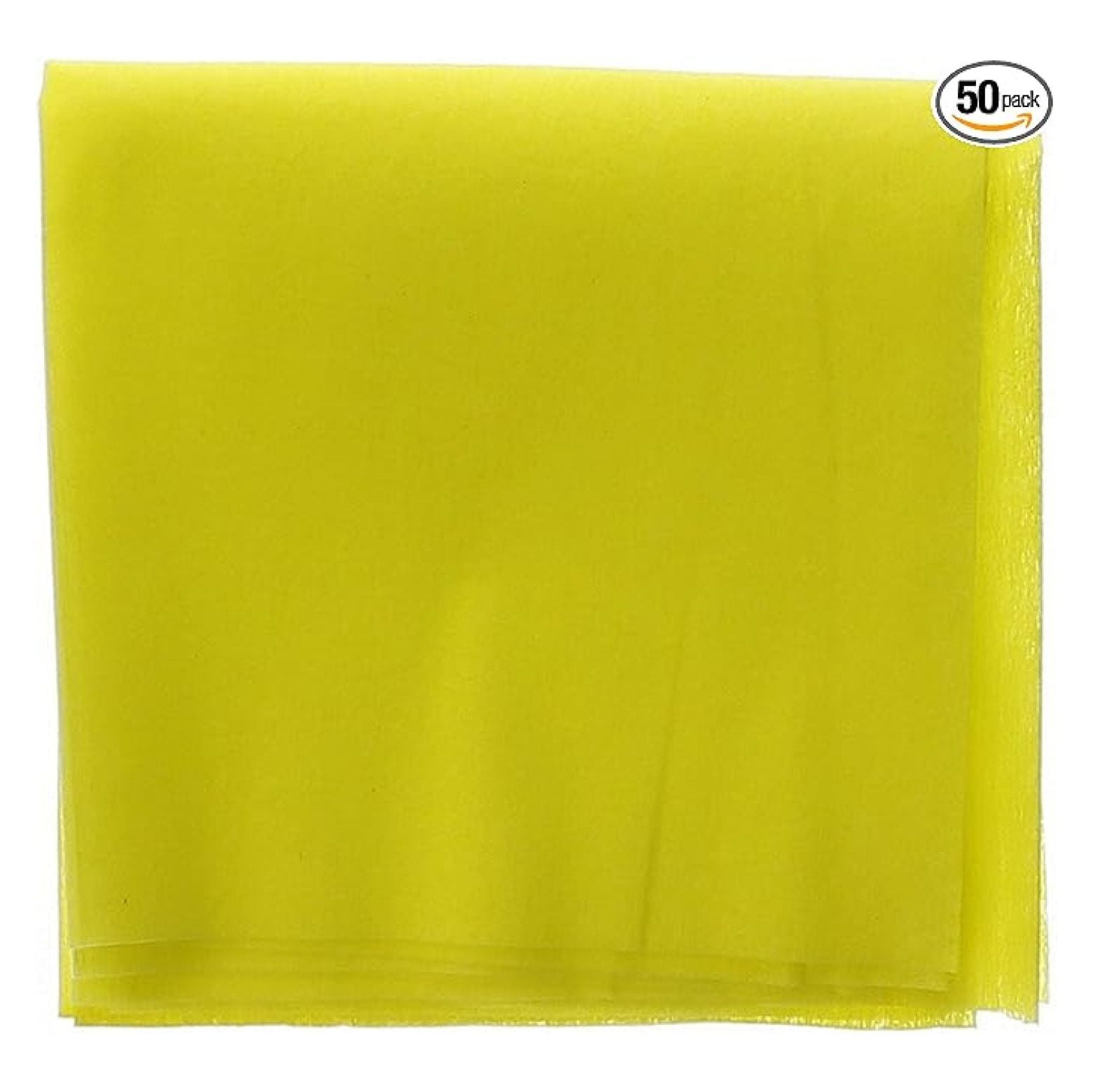 Dust Cloths 24x24 Inch - Nonwoven Yellow Cleaning Cloths (50 Pack ...