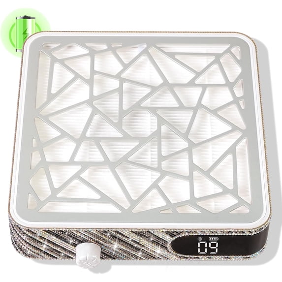 Dust Collector, Cordless Dust Collector Tech, Vacuum Fan Vent Dust ...