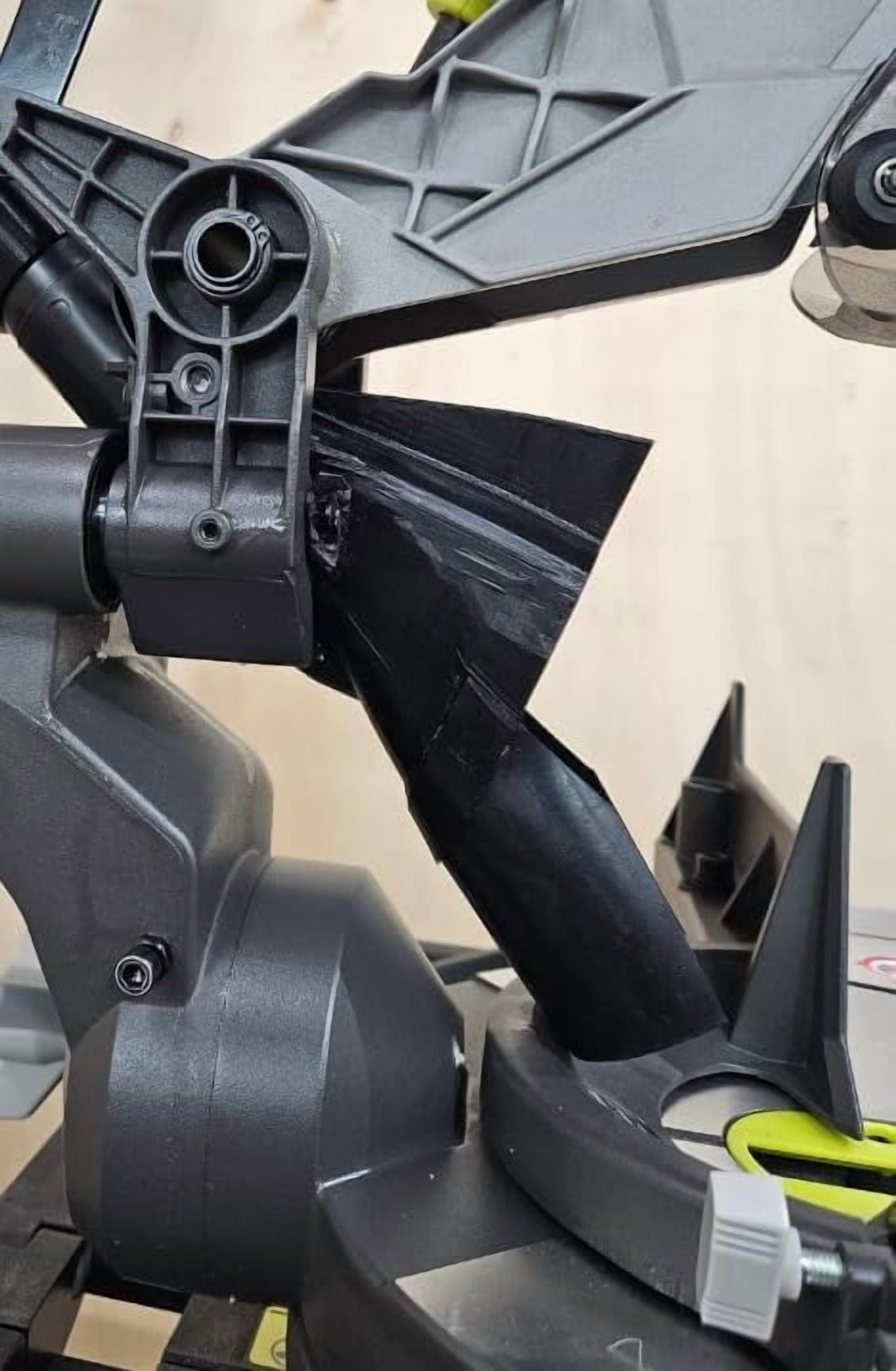 Dust Collector/Dust Chute compatible with Ryobi miter saw TSS103 model ...