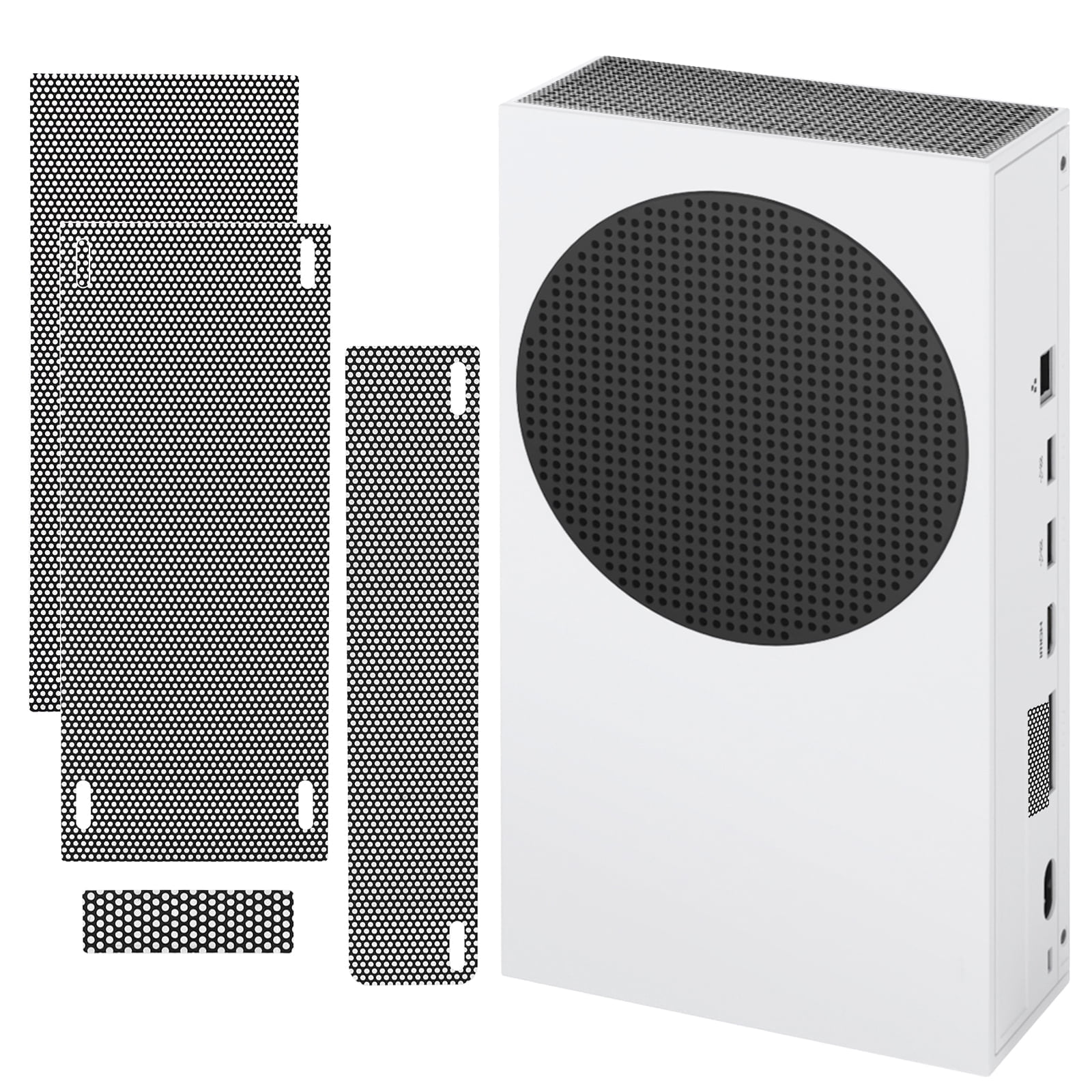 Dust Cover Set Fit for Xbox Series S Console, Vent Dust Filter Cover ...