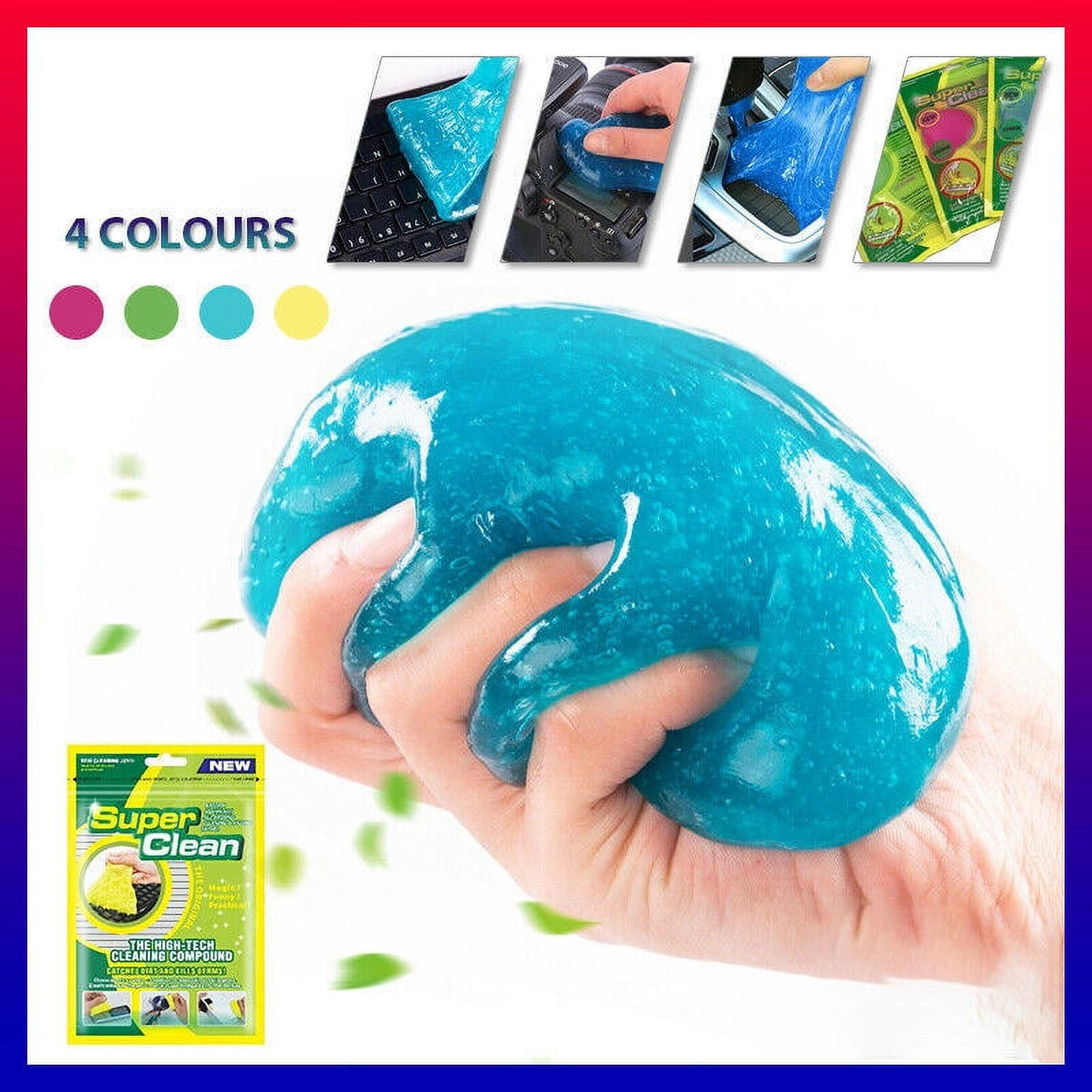 Dust Dirt Cleaning Gel Slime Super Clean Magic Car Laptop Keyboard Home ...