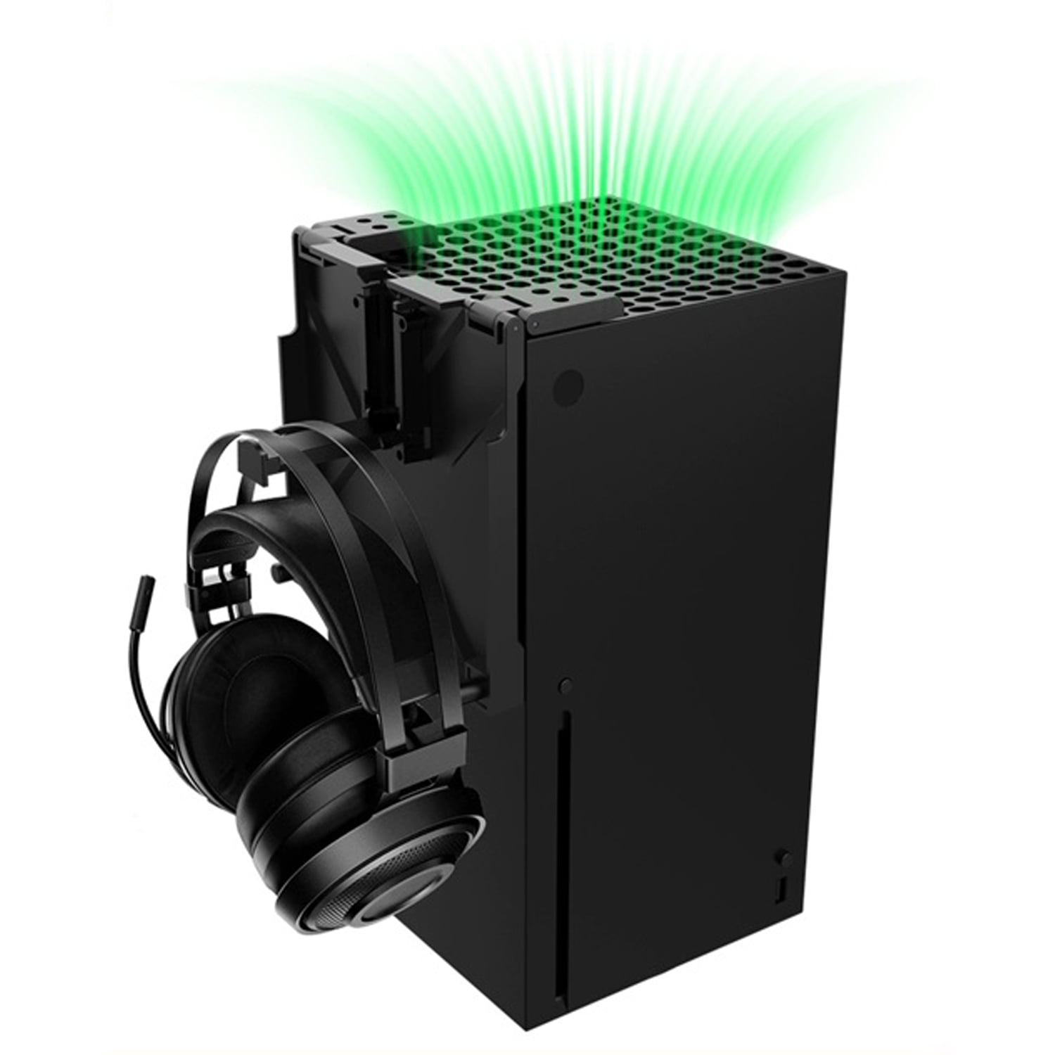 Dust Filter Cover with Headphone Holder, Top Vent, for Xbox Series X ...