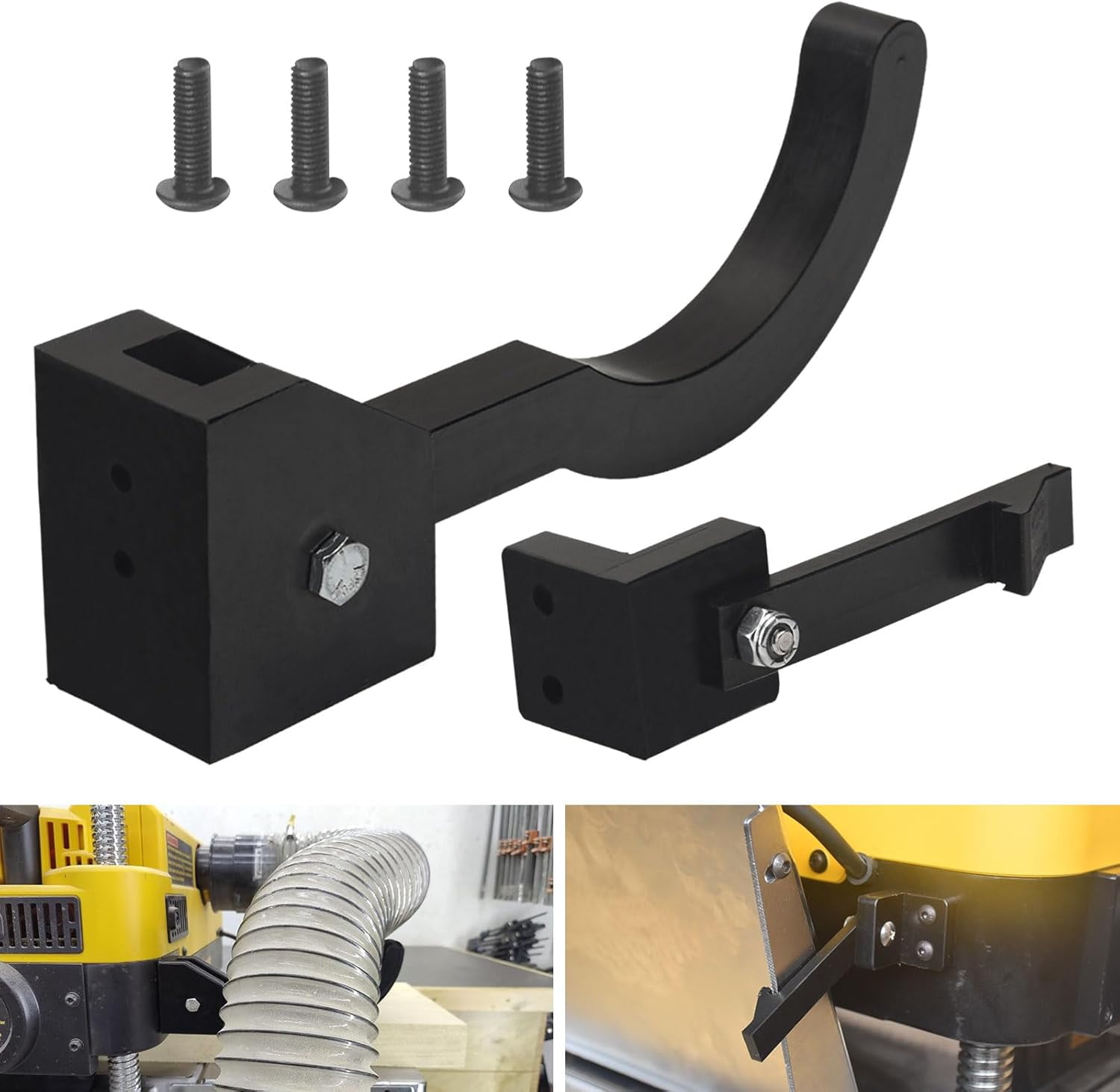 Dust Hose Guide & Outfeed Table Hook for Dewalt DW735 & DW735X Planer ...