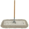 Dust Mop Kit 48" - White Industrial Closed Loop Dust Mop, Wire Dust Mop ...