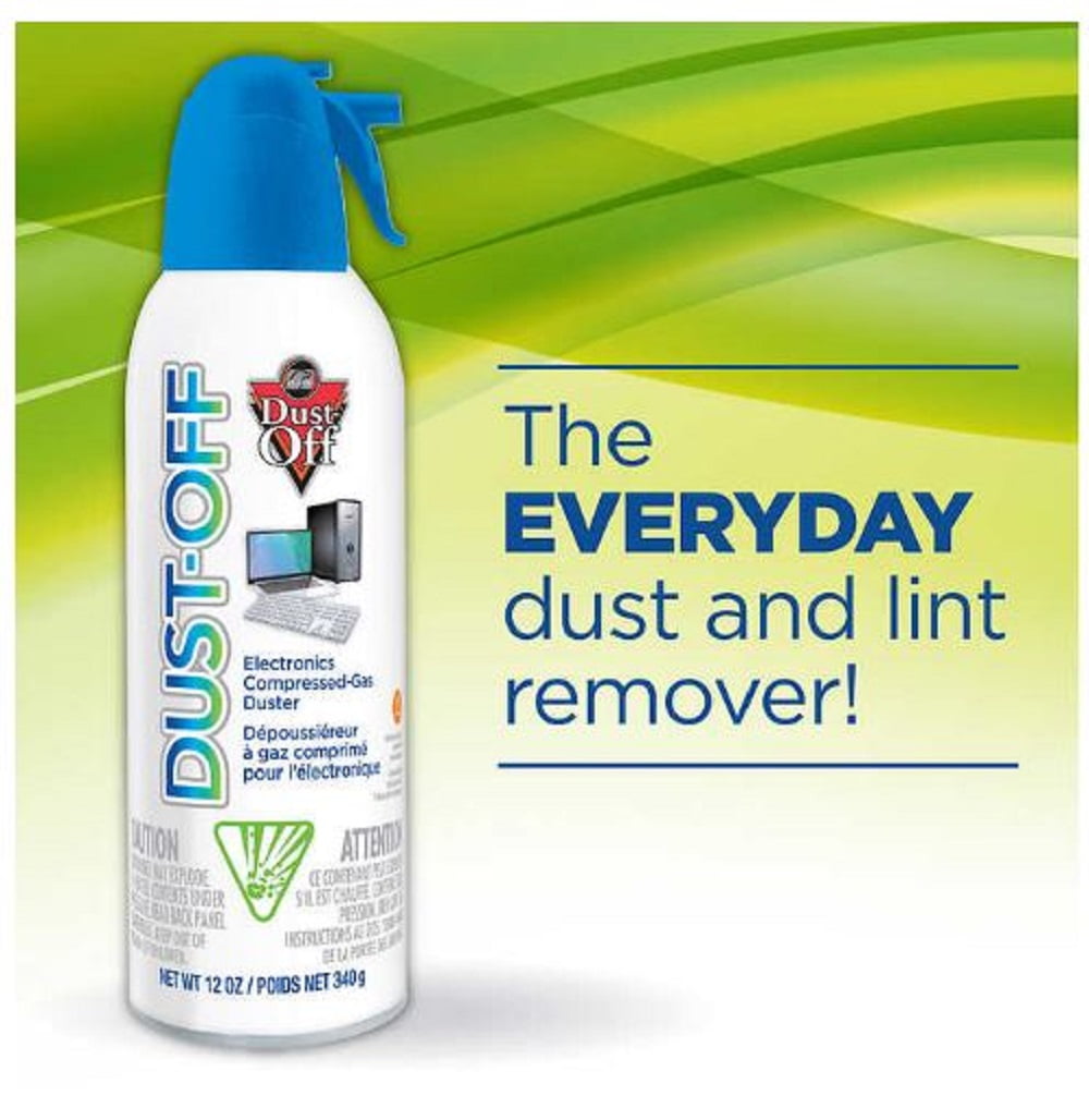 Falcon Dust-Off Compressed Gas Duster, 12 oz, 6 Pack - PC Cleaner ...