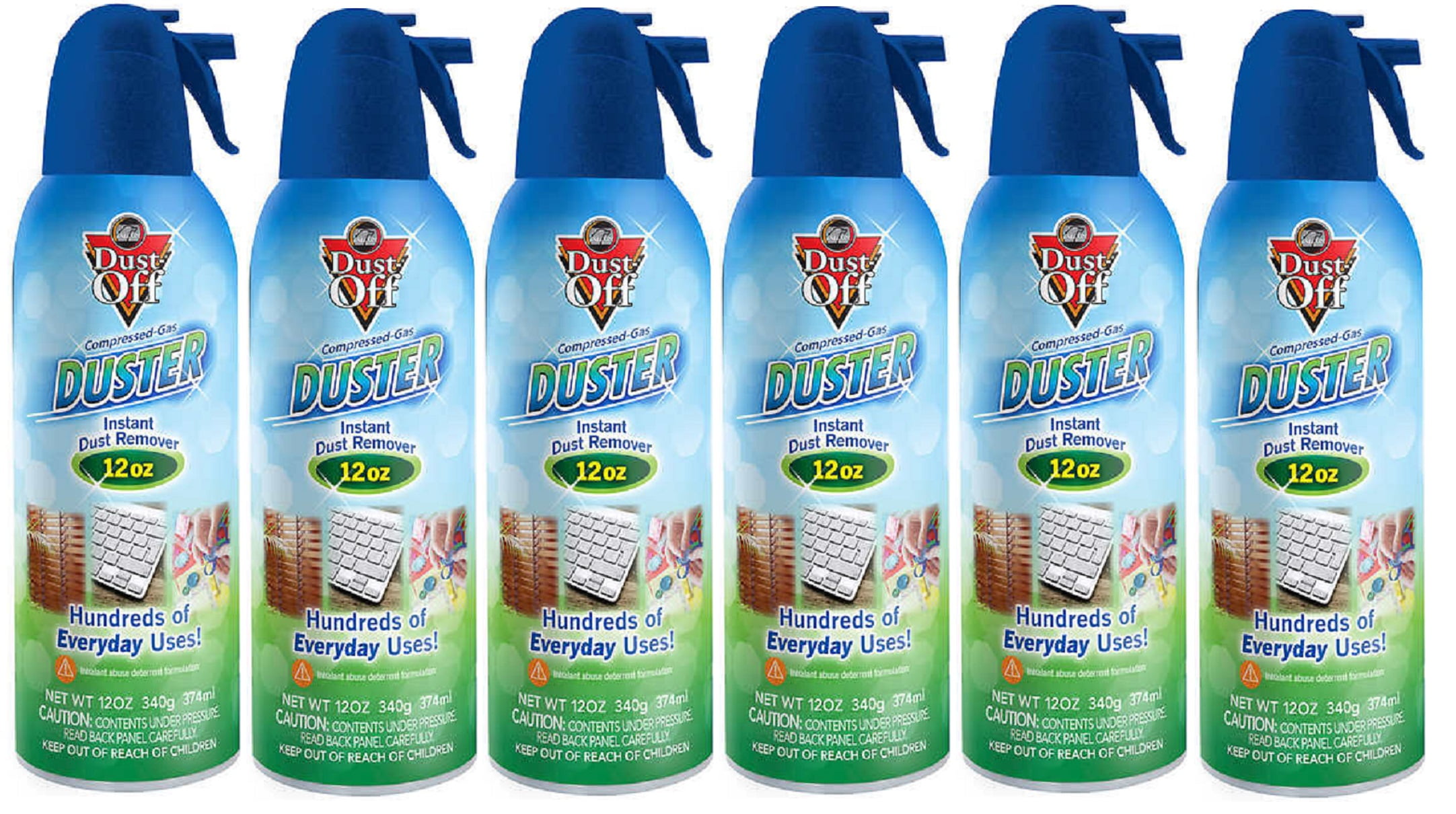 Dust-Off Compressed Gas Duster Pallet Pricing 12 oz. Cans. Pack of 6 ...