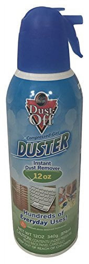 Dust-Off Compressed Gas Duster Single, 12 oz. Can (12oz) - Walmart.com
