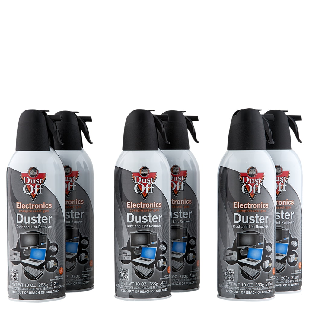 Dust-Off Disposable Duster 6 Ct 10 oz - Walmart.com