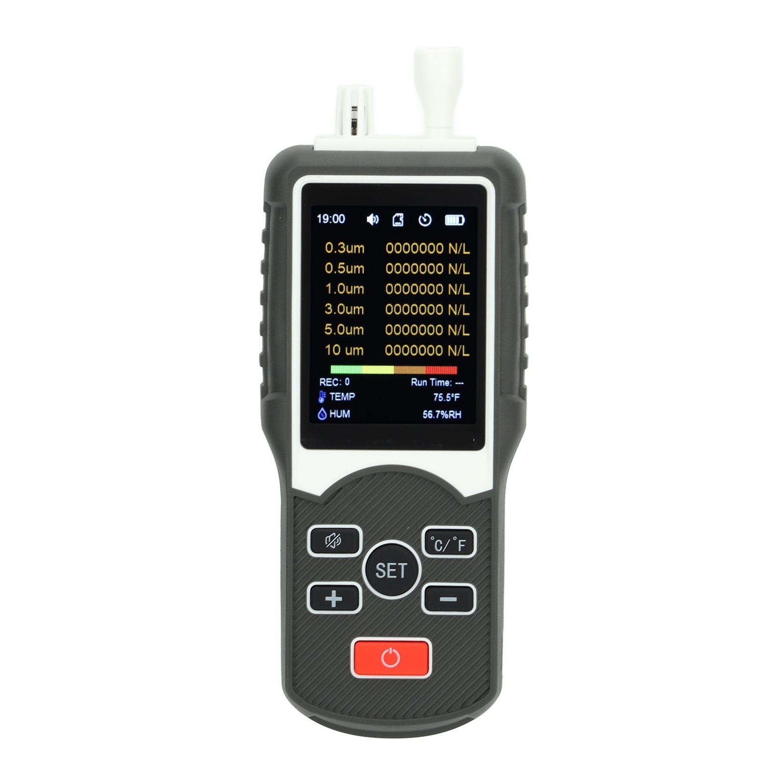 Dust Particle Counter Professional Particulate Matter Tester Air ...