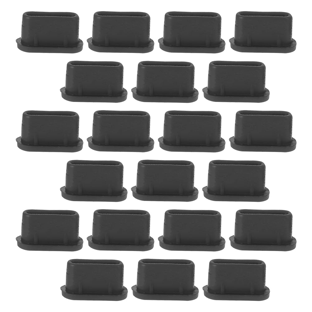 Dust Plug Type C Silicone Plugs Caps for Port Phone Charger Protector ...