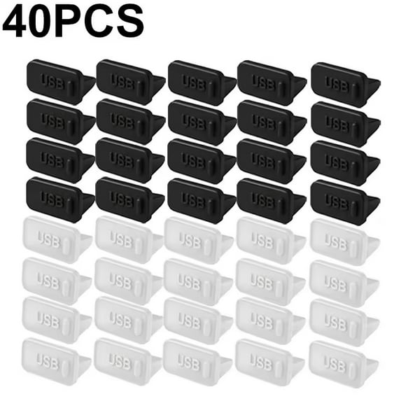 Dust Plug for USB -A Charger Port Cover Cap Female Jack Universal ...