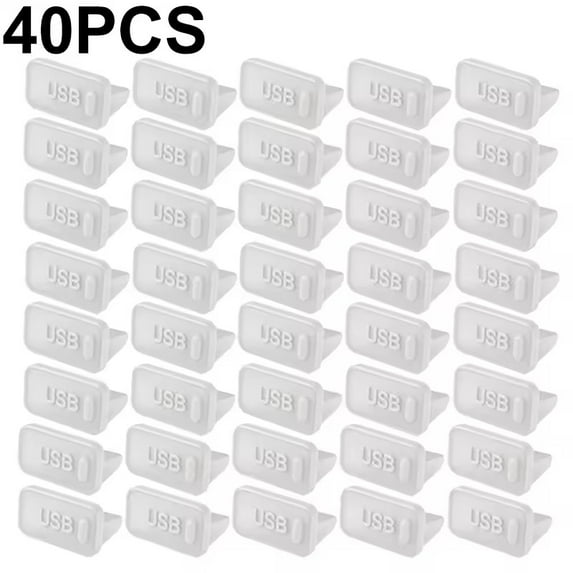 Dust Plug for USB -A Charger Port Cover Cap Female Jack Universal ...