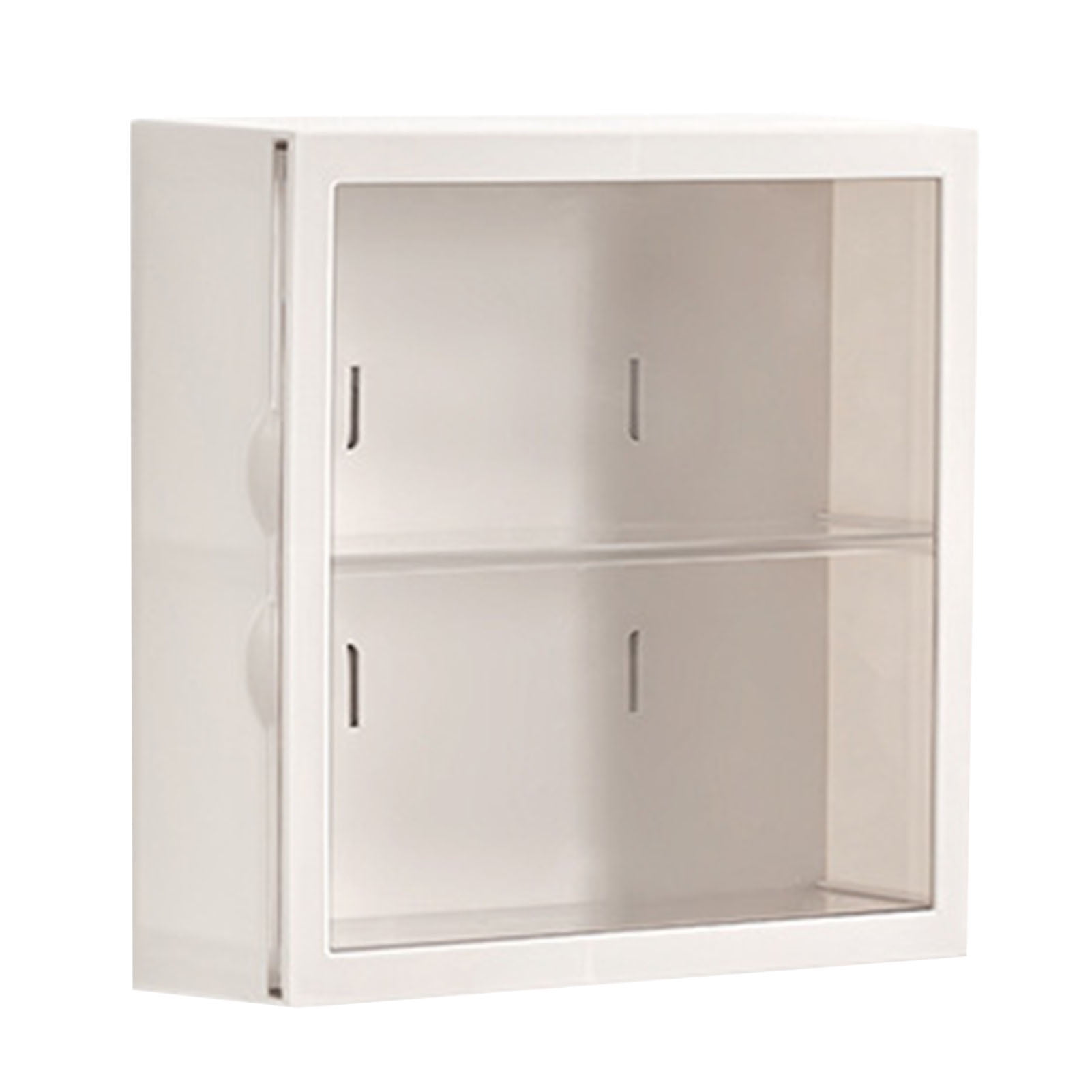 Dust-Proof Display Cabinet for Collectible Toys & Handicrafts, White ...