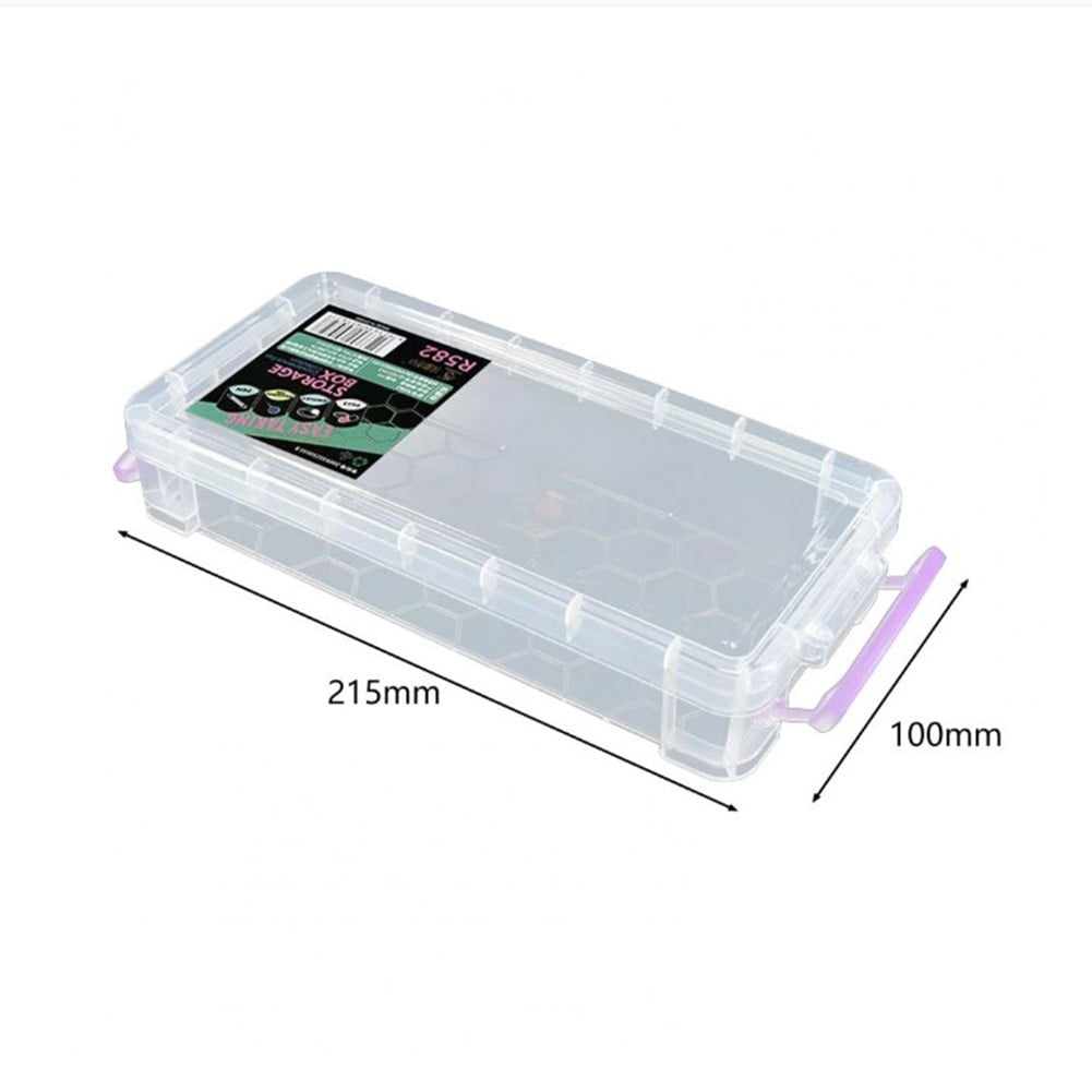 Dust-Proof Waterproof Plastic Storage Box Screw Holder Case Organizer ...