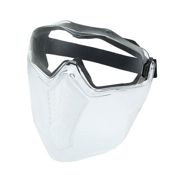 Dust Resistant Protective Face Shield with Safety Goggles for Dust ...