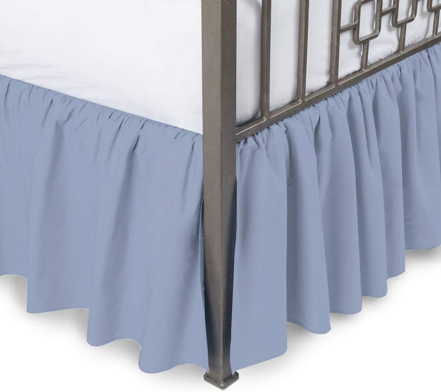Dust Ruffled Bed Skirt, Classic Style, Soft and Stylish 100% Egyption ...