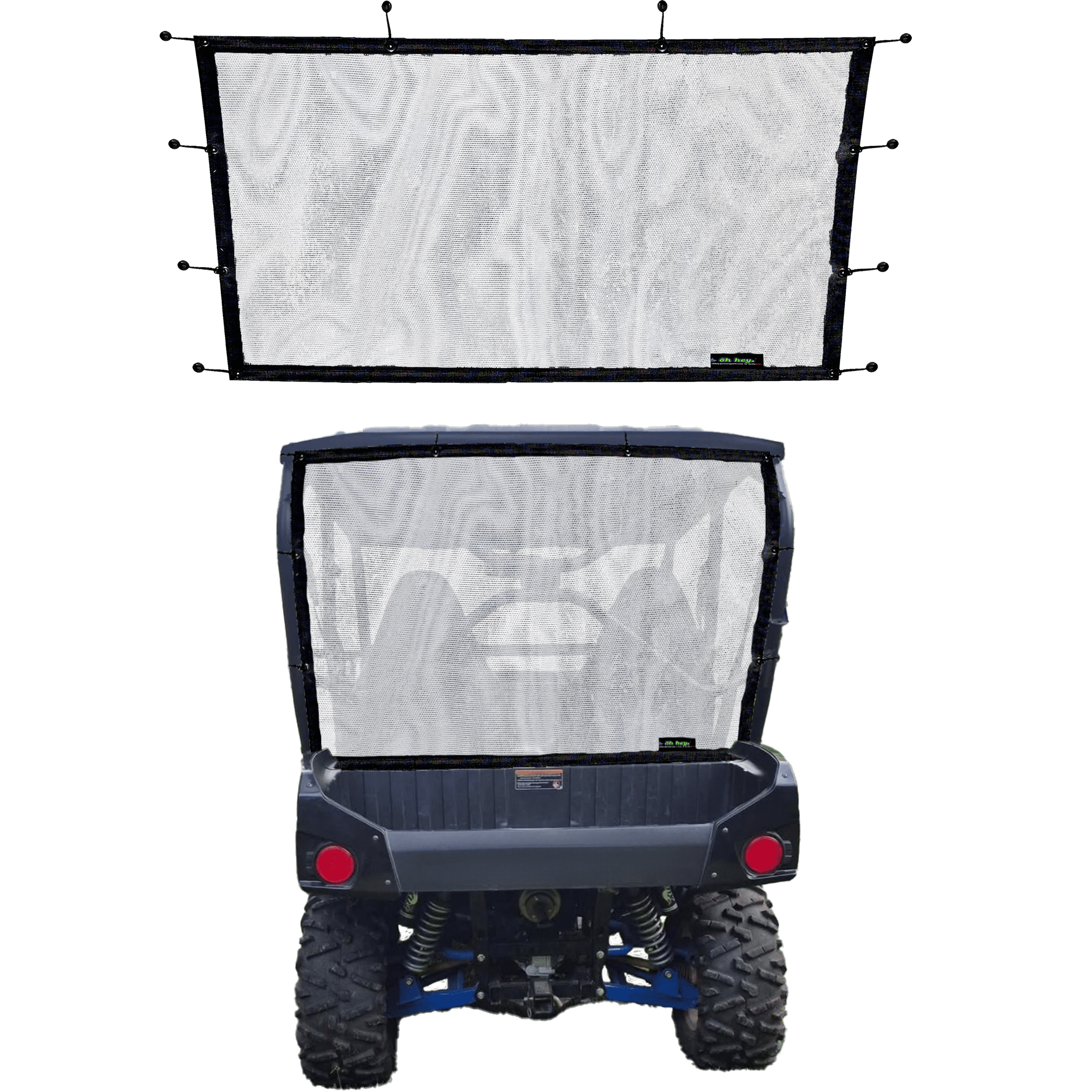 Dust Screen Fits Kawasaki UTV/SXS Models by Oh Hey. PowerSports ...
