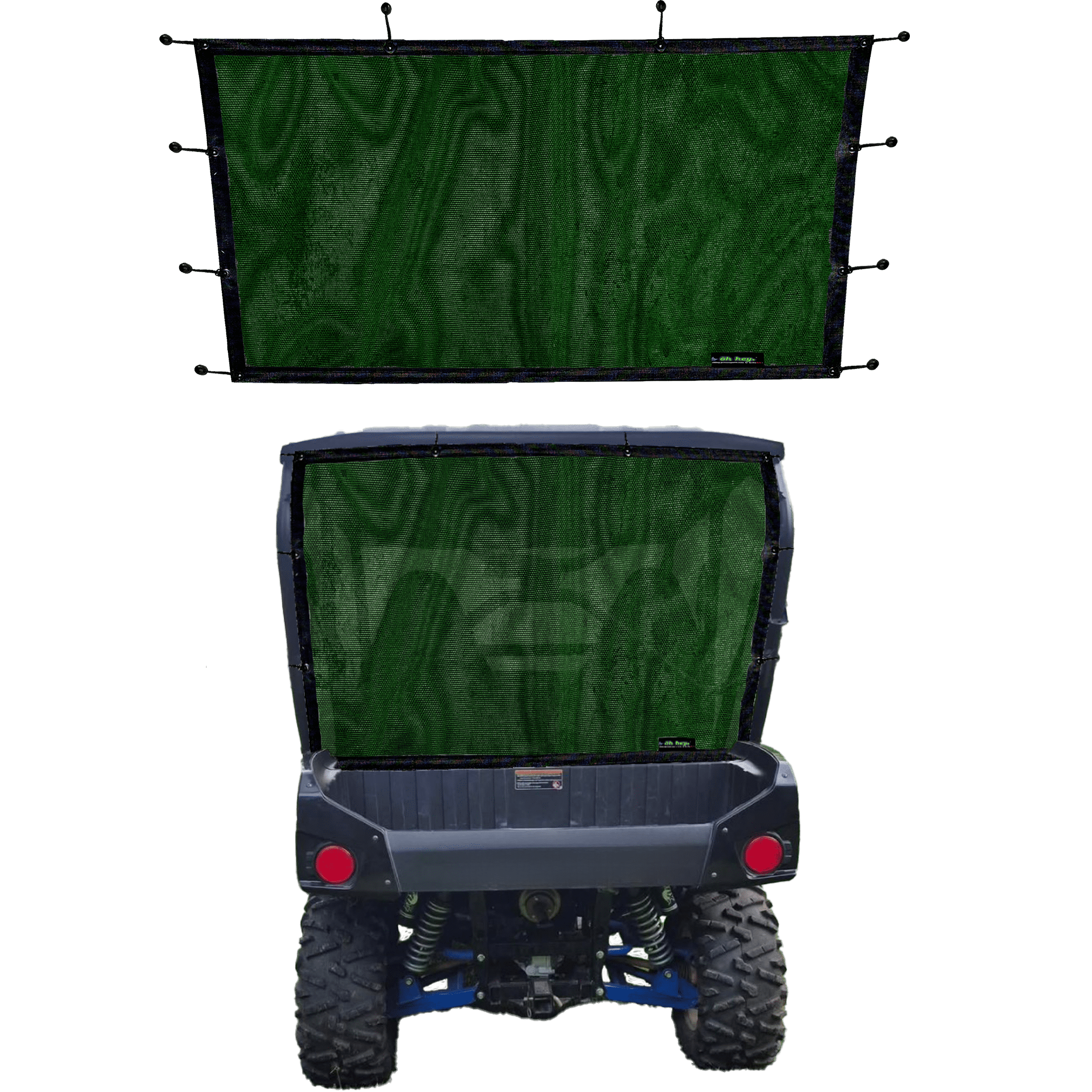 Dust Screen Fits Kawasaki UTV/SXS Models by Oh Hey. PowerSports ...