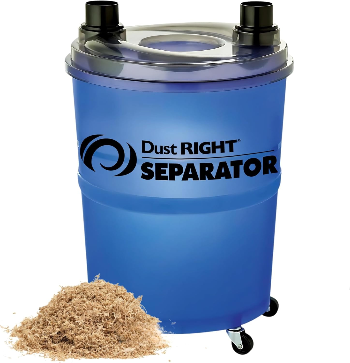 Dust Separator + 36” Flex-Form Hose - Cyclone Dust Collector Separates ...