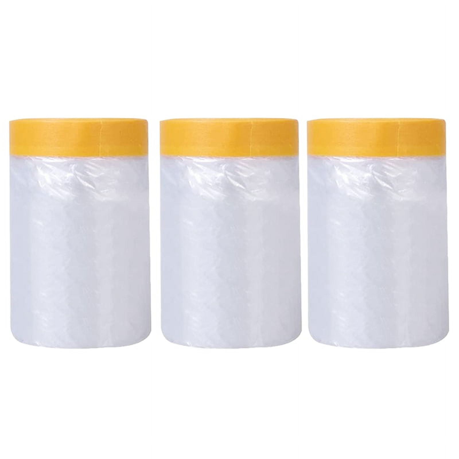 Dust Sheets Roll,Plastic Masking Film for Painting Furniture Covering ...