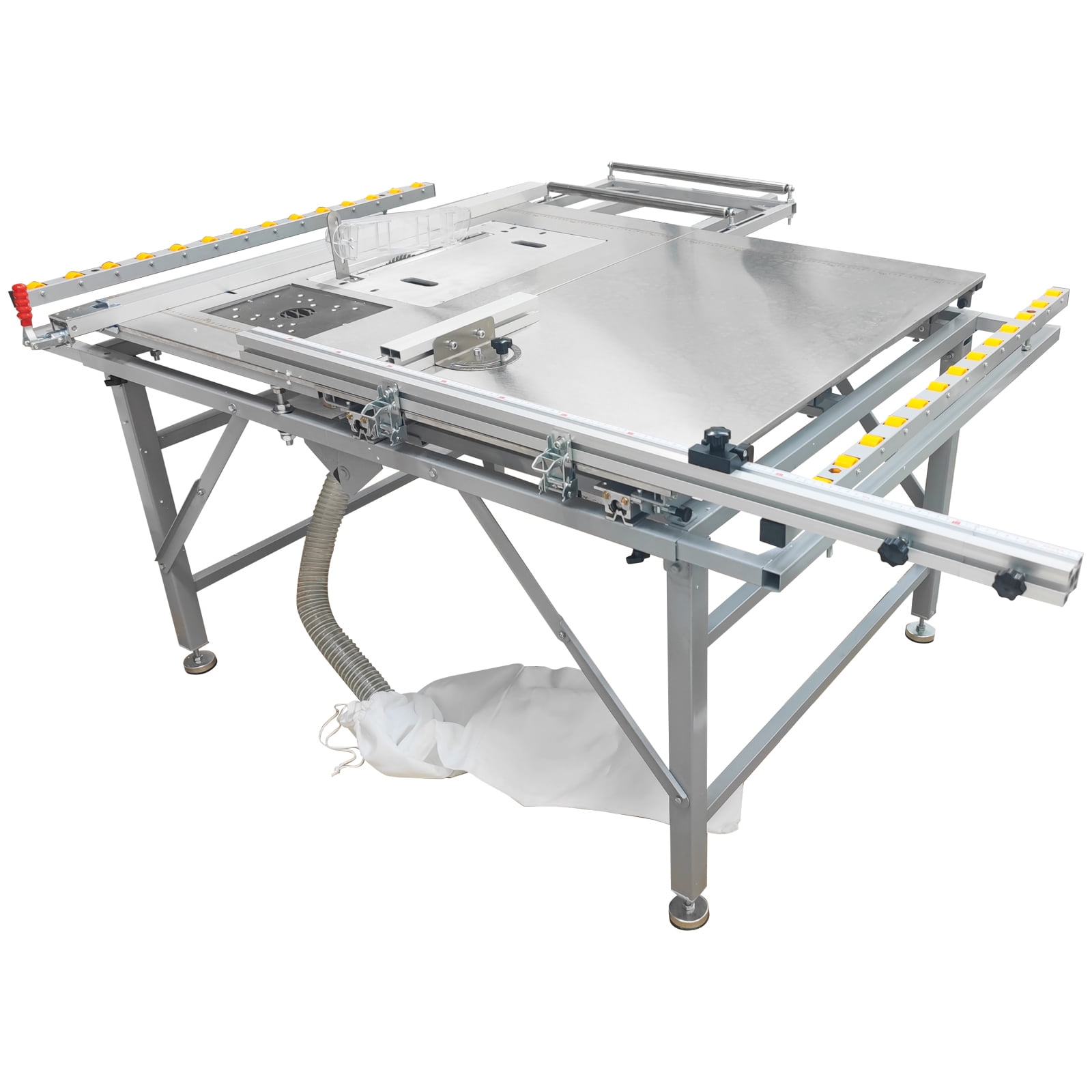Dust-free Woodworking Saw Wood Cutting Machine Table Saw Bench with ...