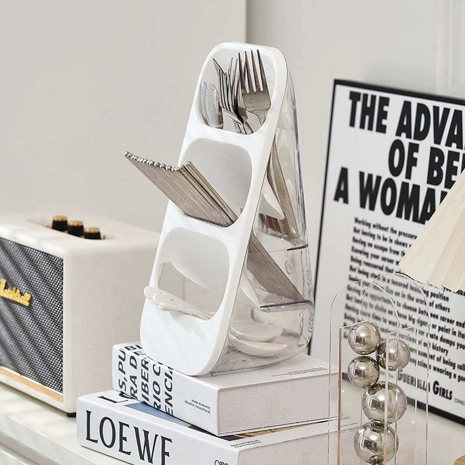 Dust-proof Multifunctional Kitchen Tableware Storage Box Chopsticks ...