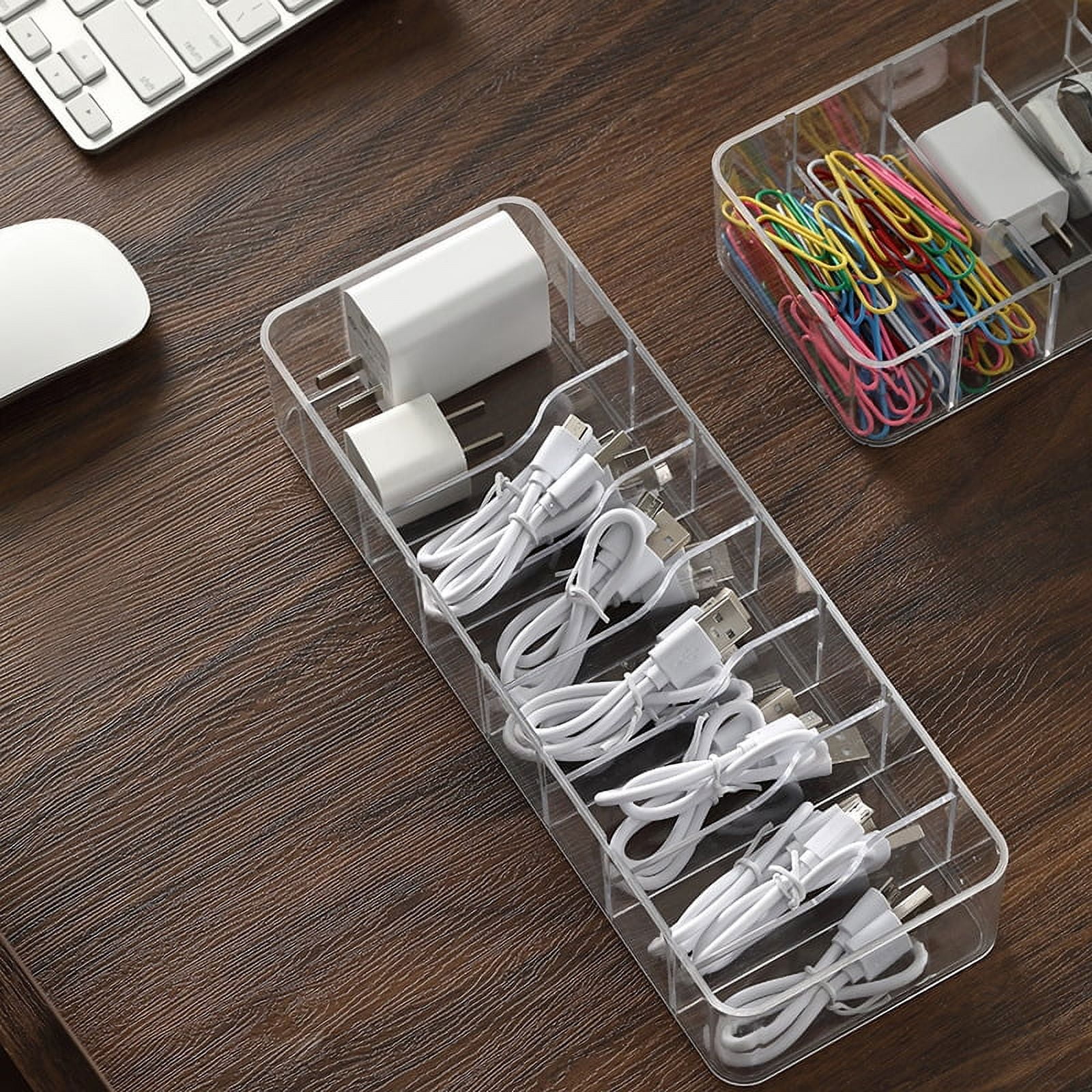 Dust-proof storage cable box hub finishing box desktop data cable ...