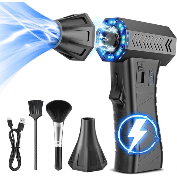 Duster- 300000RPM Power Air Duster, Variable Wind Speed 200g Mini Dust ...