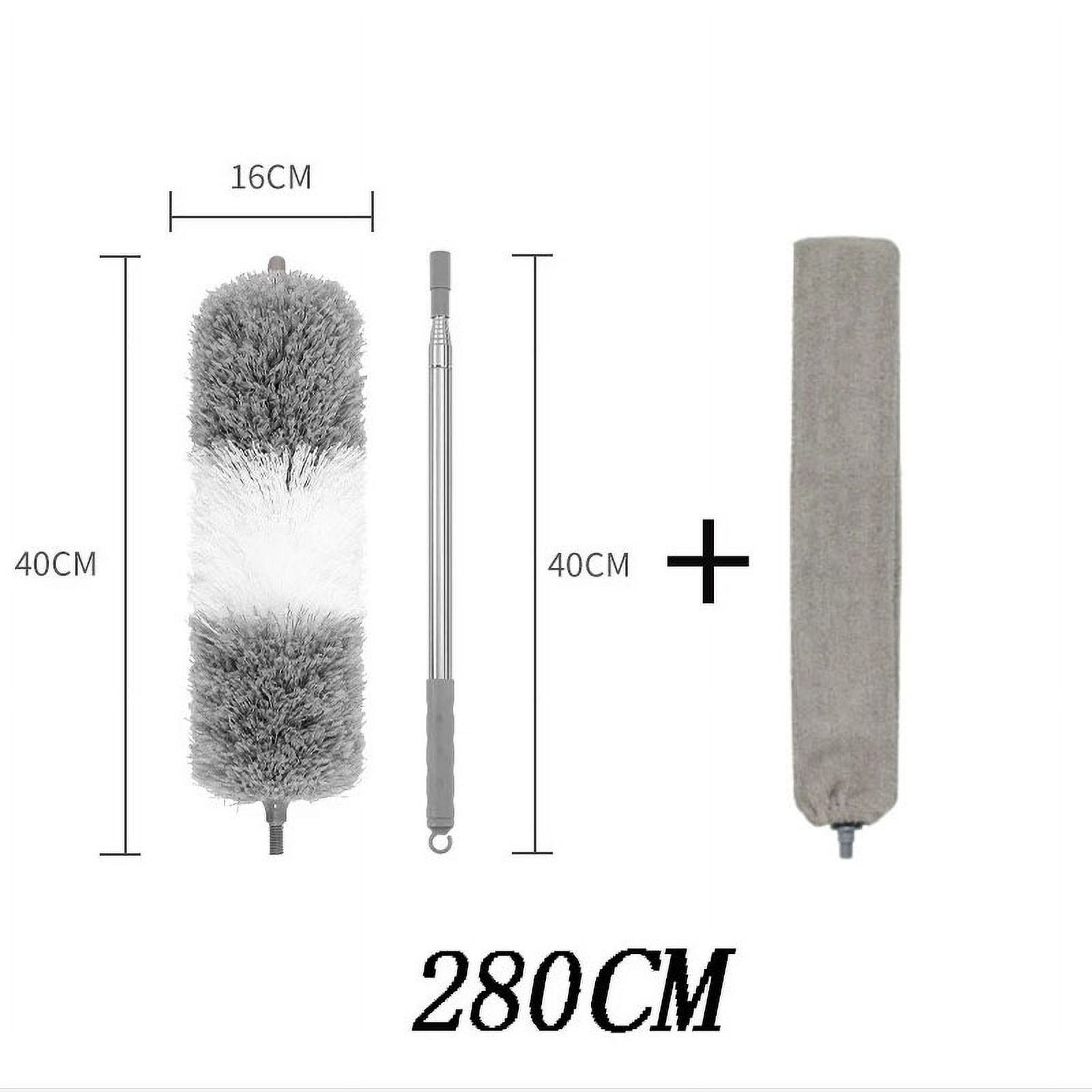 Duster Brush Household Telescopic Microfiber Gap Duster Long Handle Mop ...