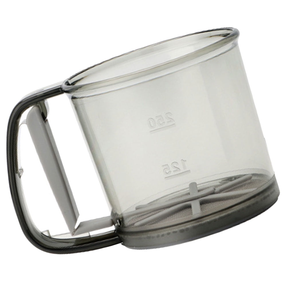 Handheld Flour Sifter Sieve Cup with Handle Hand Operated Flour Sieve ...