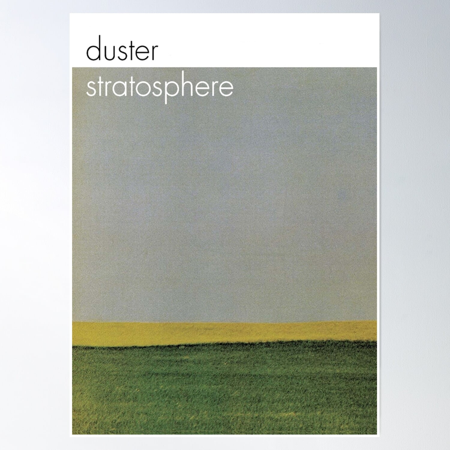 Duster Poster Wall Art, Modern Wall Decor, 8x12 UNFRAMED - Walmart.com