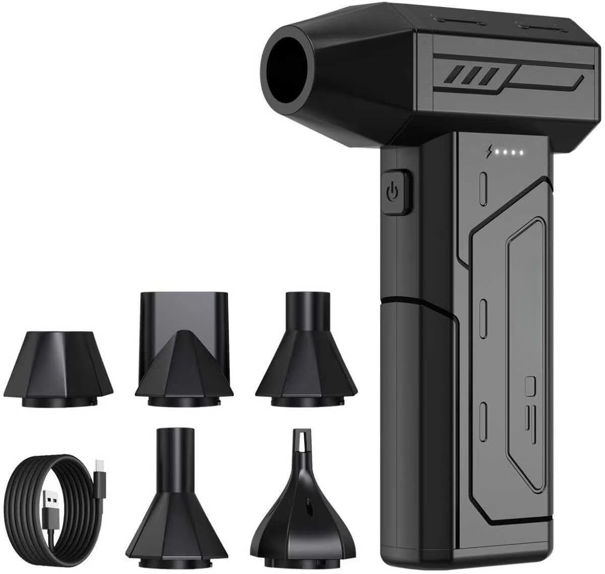 Duster, Power Cordless Air Duster, Brushless Blower,3 Gear Adjustable ...