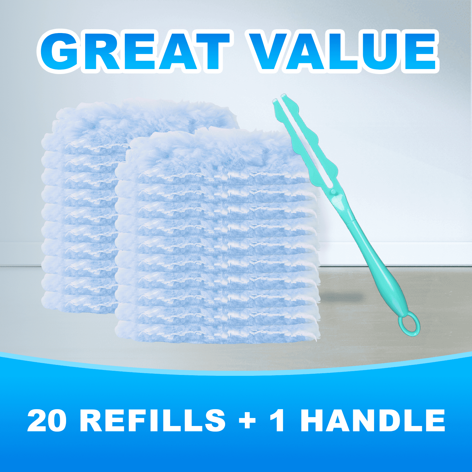 Duster Refills for Swiffer Duster,20 Count 360 Heavy Duty Dusters ...
