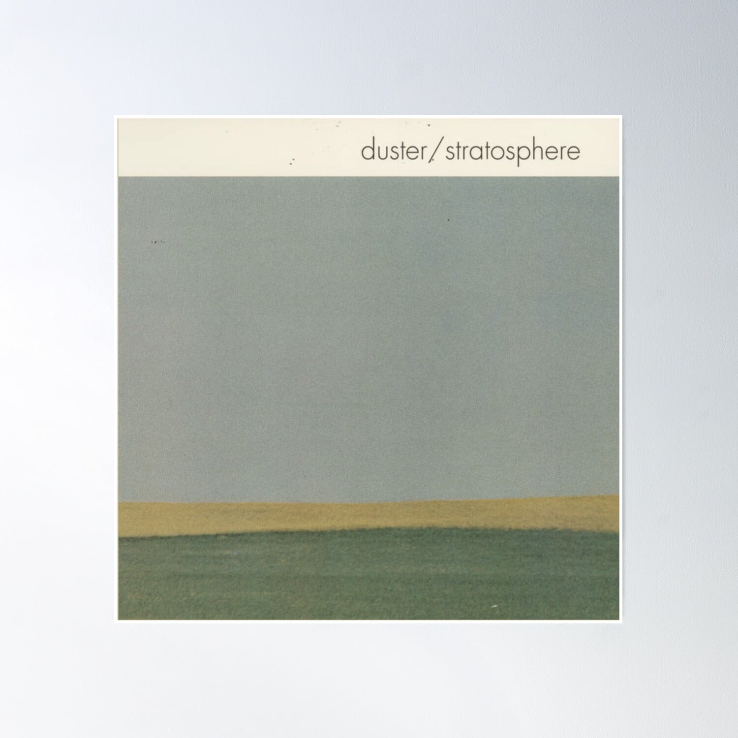 Duster / Stratosphere Album Cover Poster Wall Art, Modern Wall Decor ...