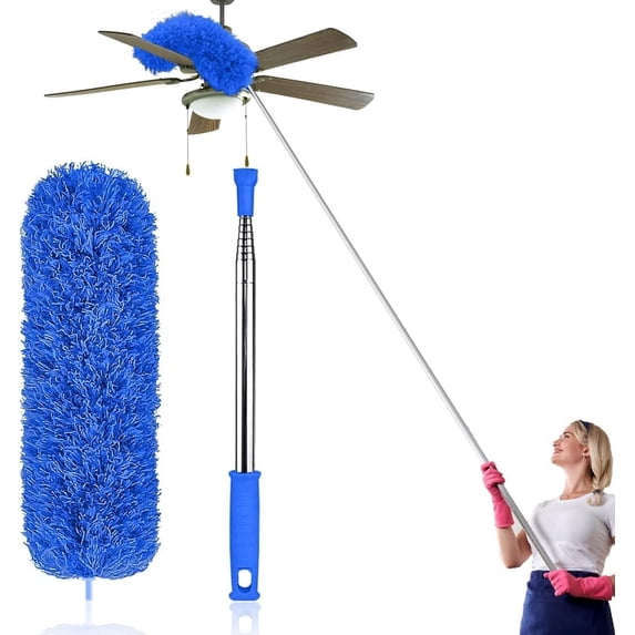 Dusters for Cleaning High Ceiling Fan, Microfiber Duster with 30'' to ...