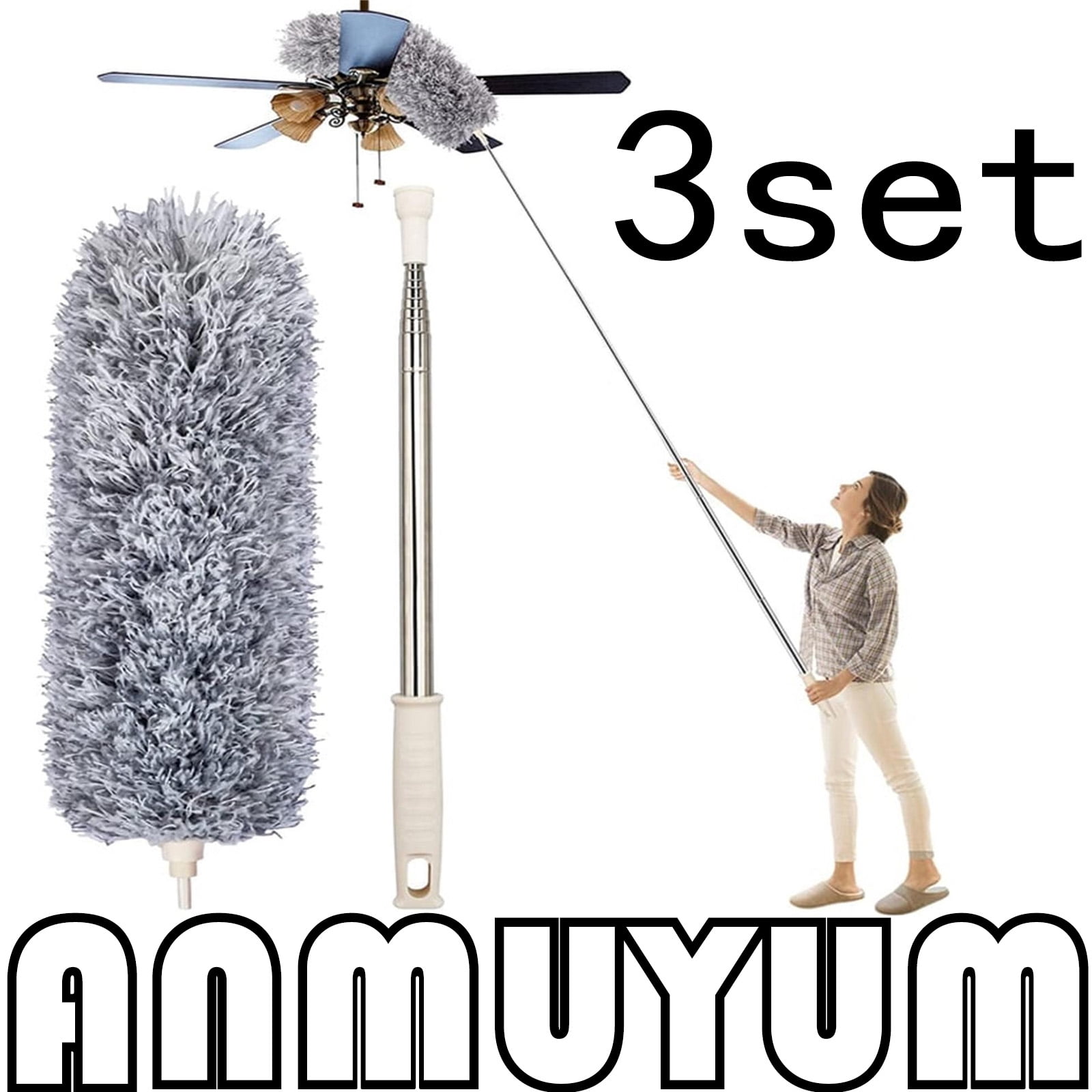 Dusters For Cleaning,Duster With Extension Pole,Feather Duster,Dust ...