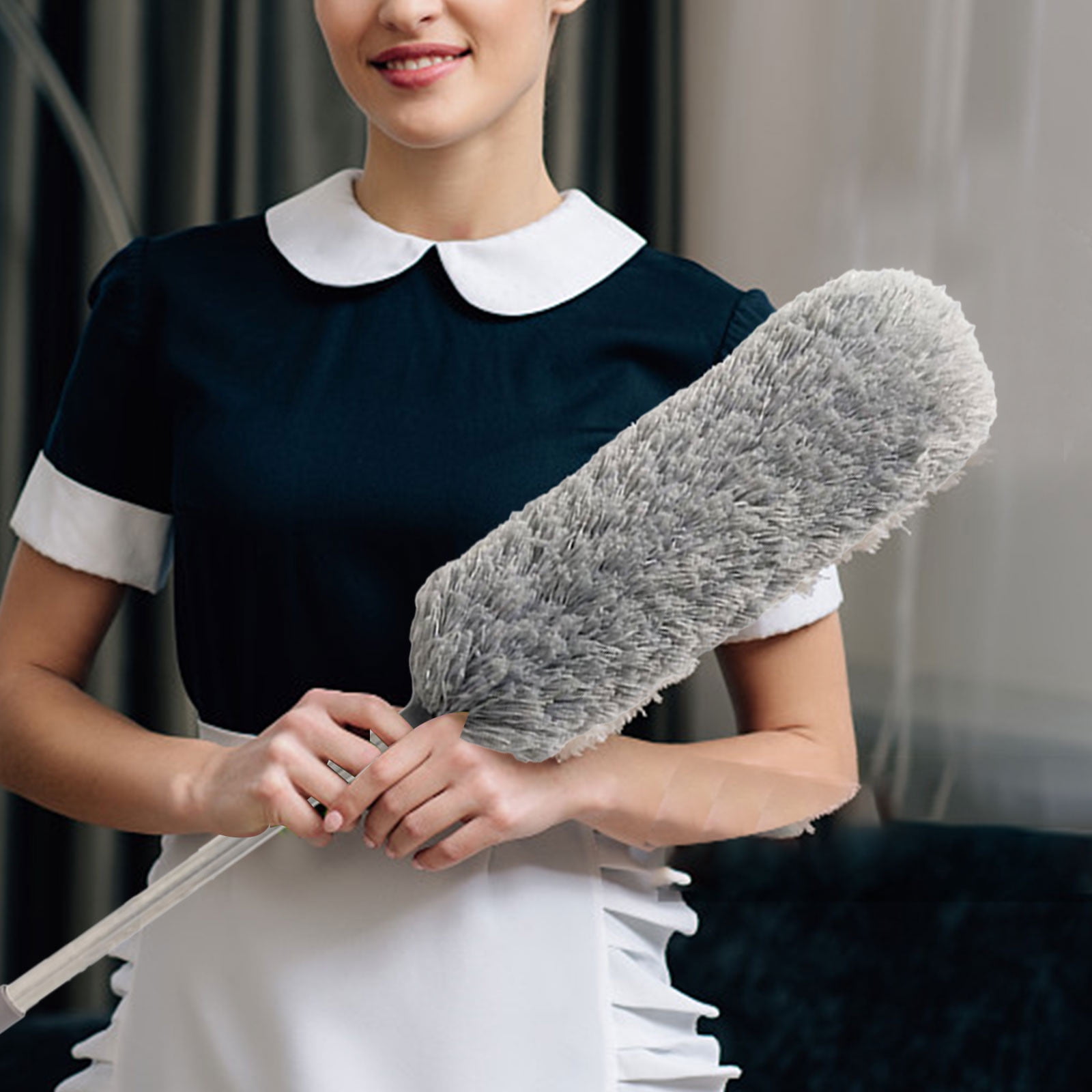 Dusters For Cleaning High Ceiling Fan, Microfiber Feather Duster With ...