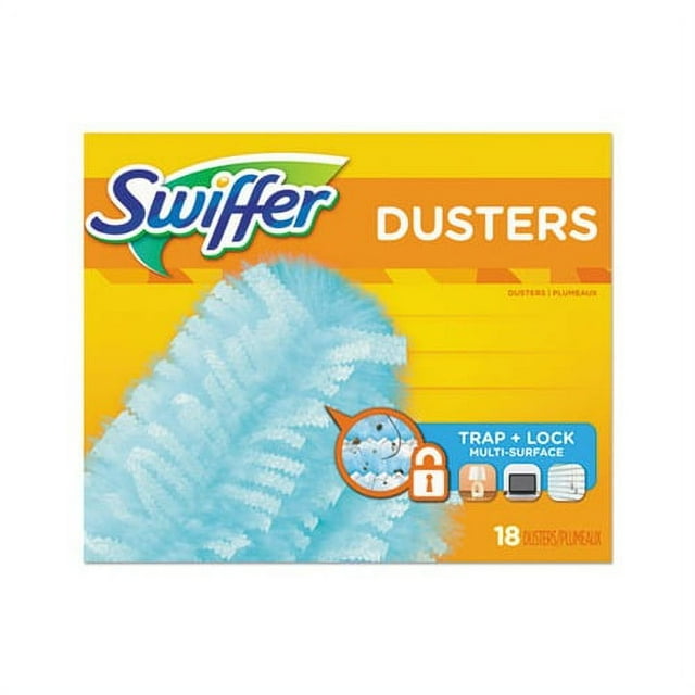 Dusters Refill Fiber Bristle, Light Blue, 18/Box - Walmart.com